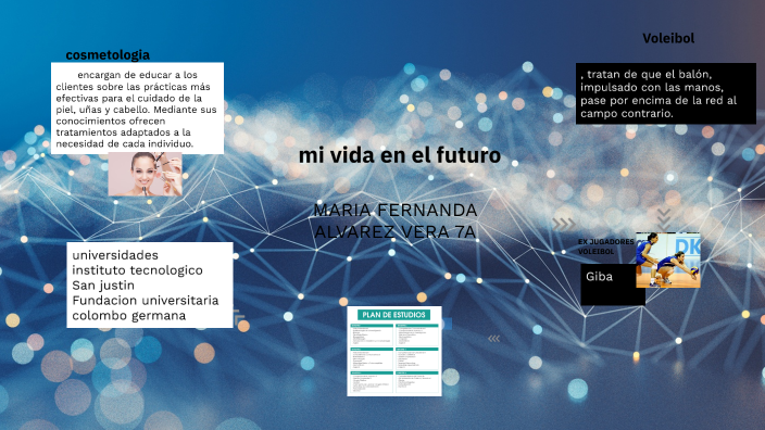 mi vida en el futuro by valenttinn alvarez on Prezi