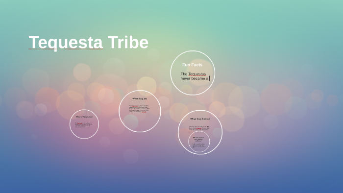 Tequesta Tribe by Katie Ferguson on Prezi