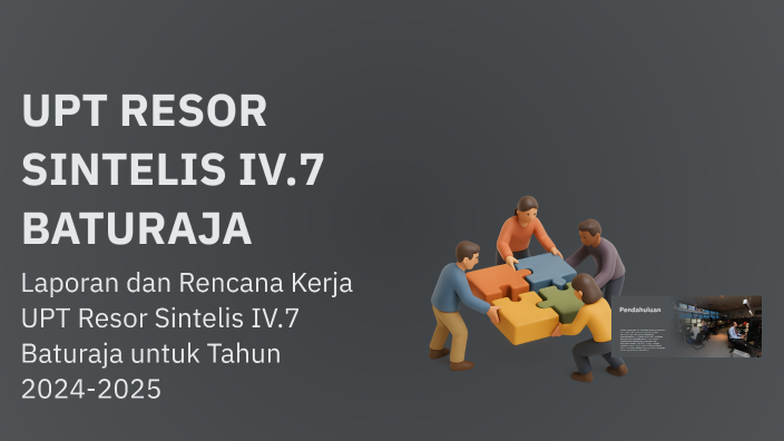 UPT RESOR SINTELIS IV.7 BATURAJA by Galih Pinaryoga on Prezi