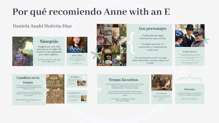 Por qué recomiendo Anne with an E by DANIELA ANAHI HUITRON DIAZ on Prezi