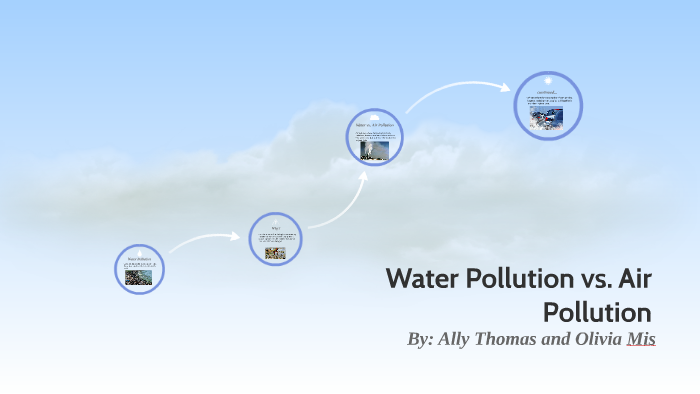 Water Pollution vs. Air Pollution by