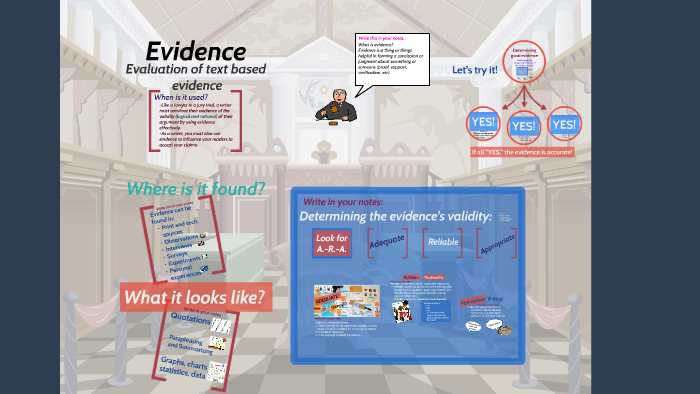 Basic Writing: Evidence & Supporting Details by Katie Friedman