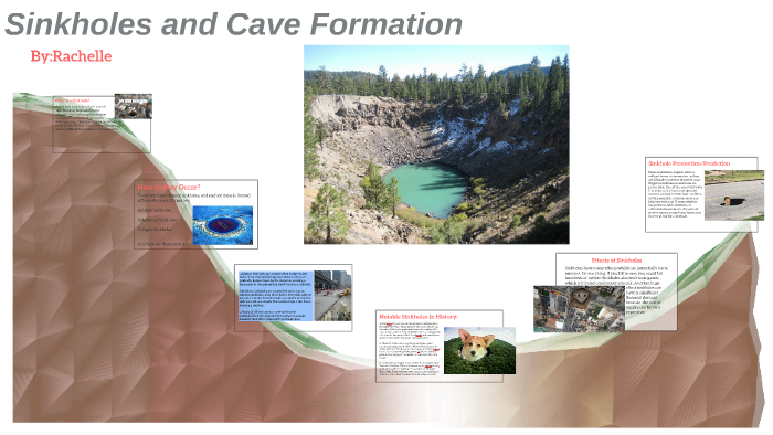 Sinkholes and Cave Formation by Shell Harder on Prezi