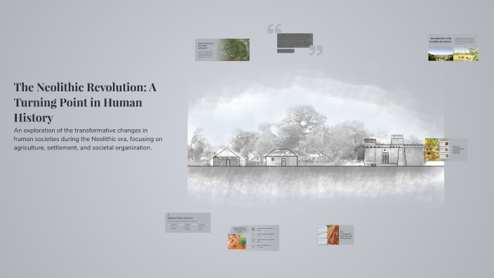 The Neolithic Revolution: A Turning Point in Human History by Zain ...