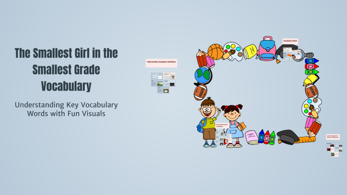 The Smallest Girl in the Smallest Grade Vocabulary by Ava Weber on Prezi