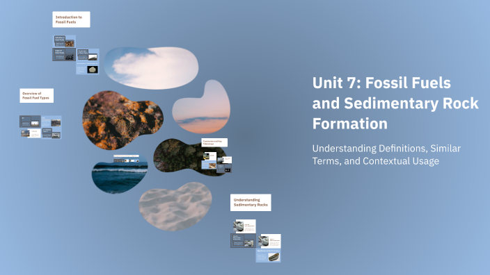 Unit 7: Fossil Fuels and Sedimentary Rock Formation by Meadow Pabey on ...