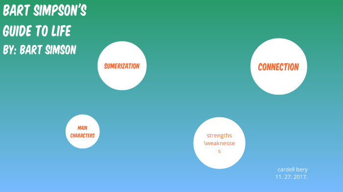 bart Simpson's book report by cardell berry on Prezi