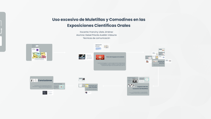 Uso excesivo de Muletillas y Comodines en las Exposiciones Científicas ...