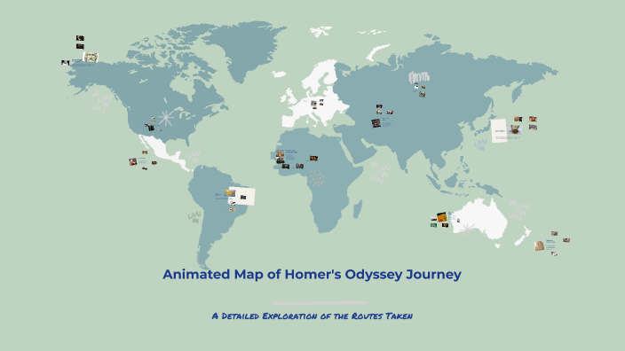 Animated Map of Homer's Odyssey Journey by Angel Lafuente on Prezi