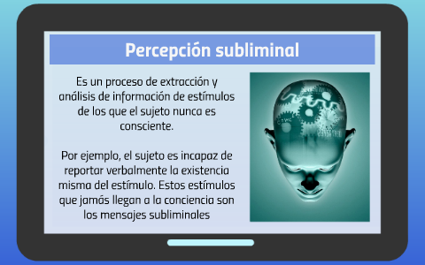 Percepción subliminal by Daniel Salazar on Prezi