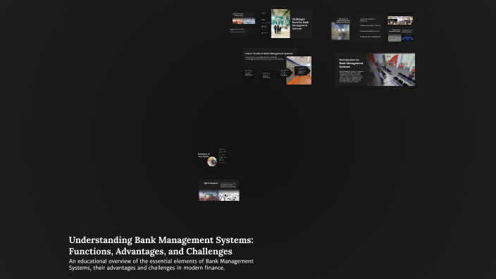 Understanding Bank Management Systems: Functions, Advantages, and ...