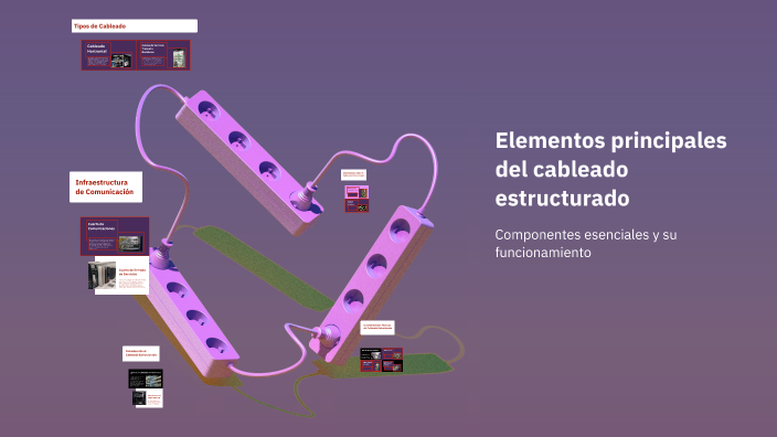 Elementos principales del cableado estructurado by Ricardo Rodriguez on ...