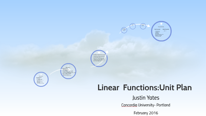 Linear Functions:Unit Plan by Justin Yates on Prezi