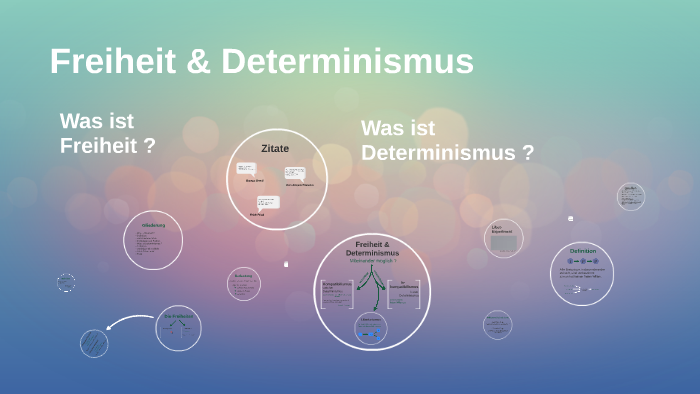 Freiheit & Determinismus by Alexander Düser on Prezi