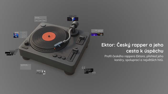 Ektor: Český rapper a jeho cesta k úspěchu by Eliška Byrtusová on Prezi