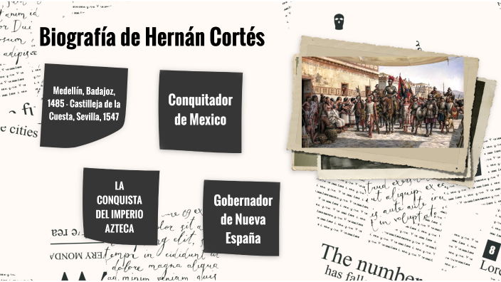 Biografía de Hernán Cortés by Alicia Garcia on Prezi