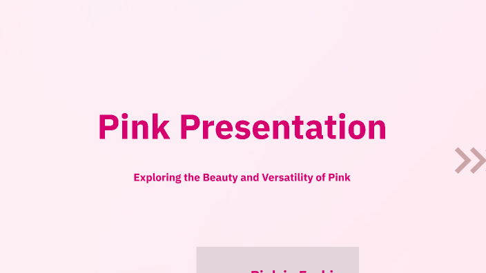 Pink Presentation by Sasha Alkes on Prezi