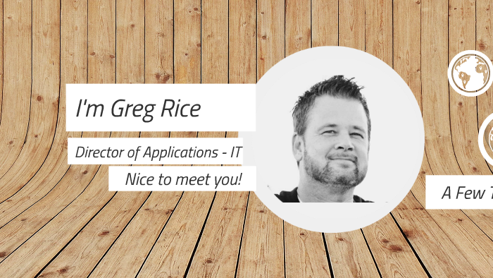Greg Rice Bio by Greg Rice on Prezi