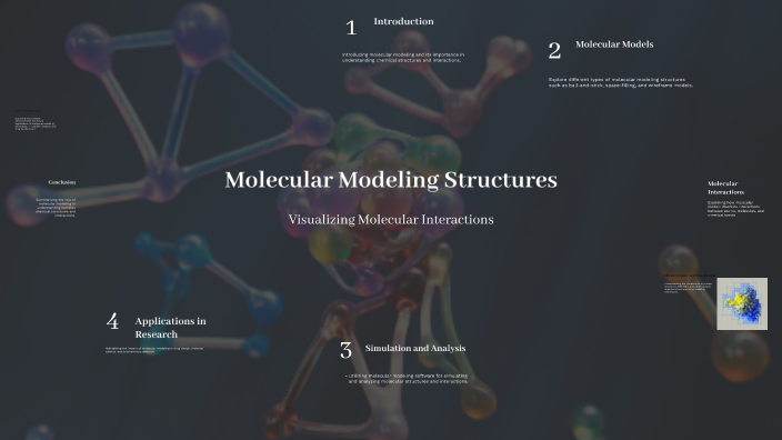 Molecular Modeling Structures by sd sd on Prezi