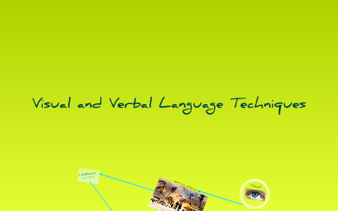Visual and Verbal Language Techniques used in Film by Chris Rushton on ...