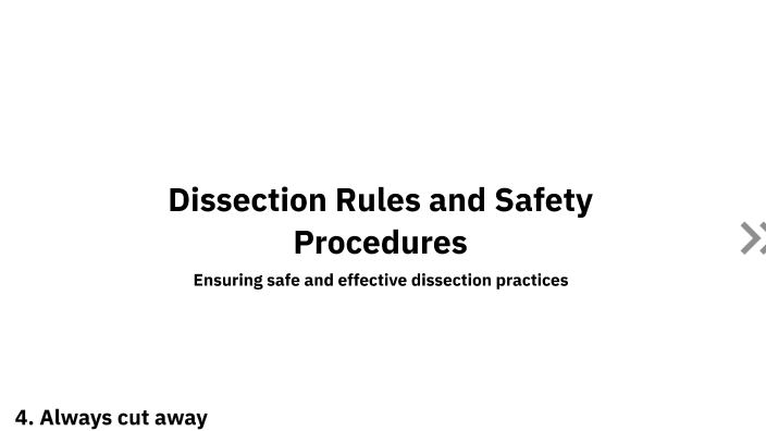 Dissection Rules and Safety Procedure by Elizabeth D on Prezi