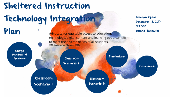 SEI 503: Sheltered Instruction Technology Integration Plan by Meagan ...
