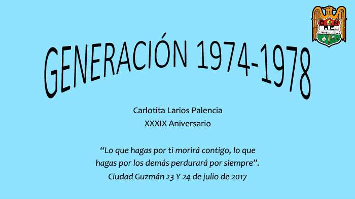 Reunión de los 39 años de la Generación 74-78 Ciudad Guzmán CREN by ...