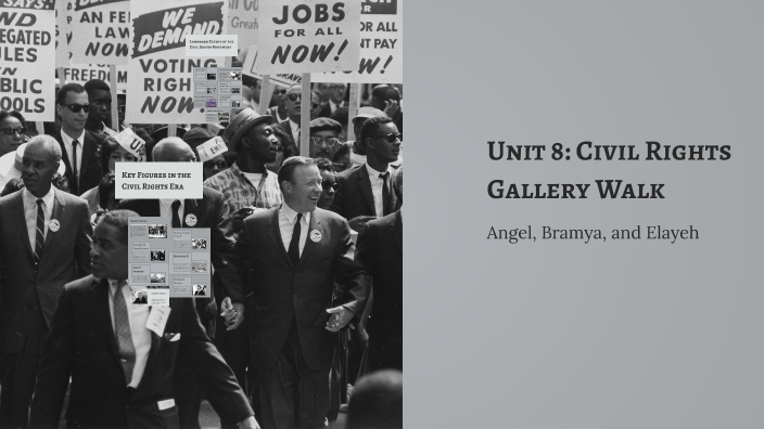 Unit 8: Civil Rights Gallery Walk by excuse me what on Prezi