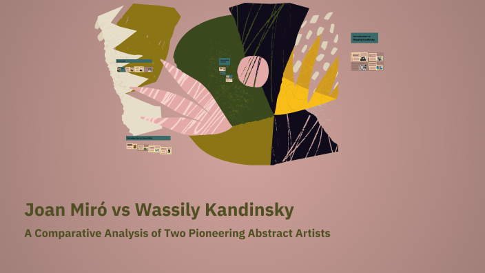 Joan Miró vs Wassily Kandinsky by Christiane Vanbaeden on Prezi