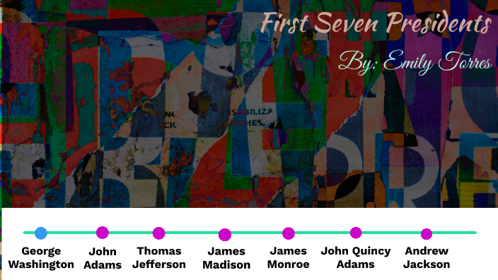 Unit 4: First Seven Presidents of the United States Game Card Project ...