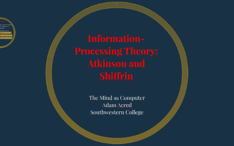 Information-Processing Theory: Atkinson and Shiffrin by Adam Acred on Prezi