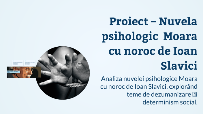Proiect – Nuvela psihologică Moara cu noroc de Ioan Slavici by Cri Na ...