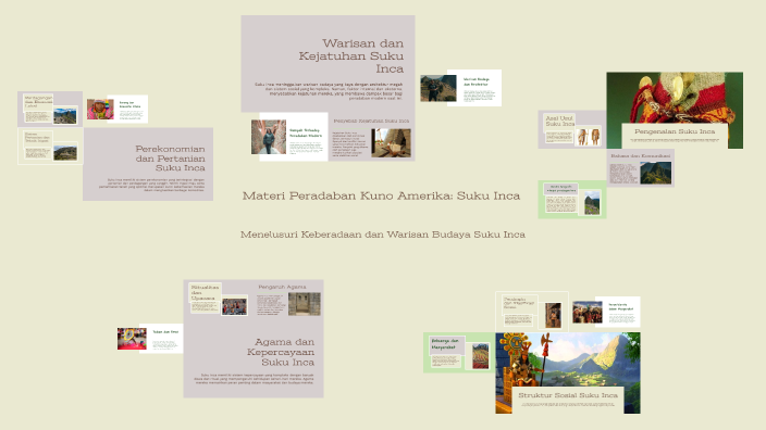 Materi Peradaban Kuno Amerika: Suku Inca by Puji Kusumawati on Prezi