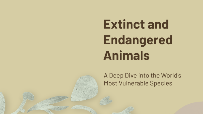 Extinct and Endangered Animals by Anna on Prezi