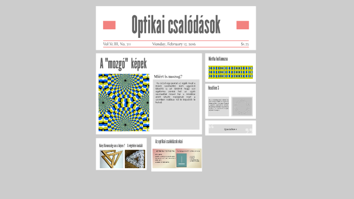 Optikai csalódások by Emese Rózsa on Prezi