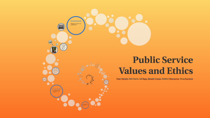 Public Service Values and Ethics by sal bigay on Prezi