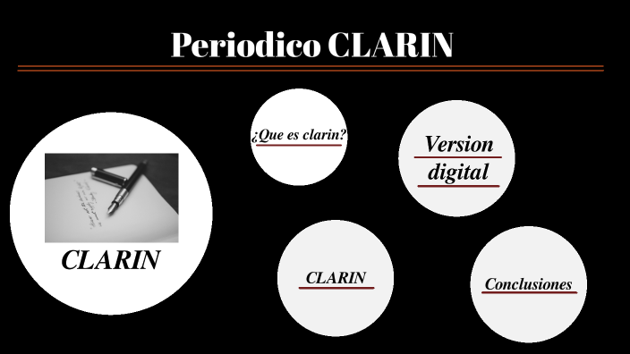 Analisis Clarin by Miguel Plaza Carin on Prezi