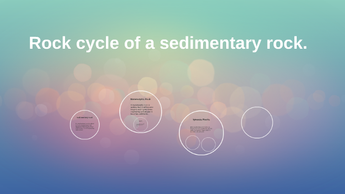 Rock cycle of a sedimentary rock. by Ada cruz on Prezi