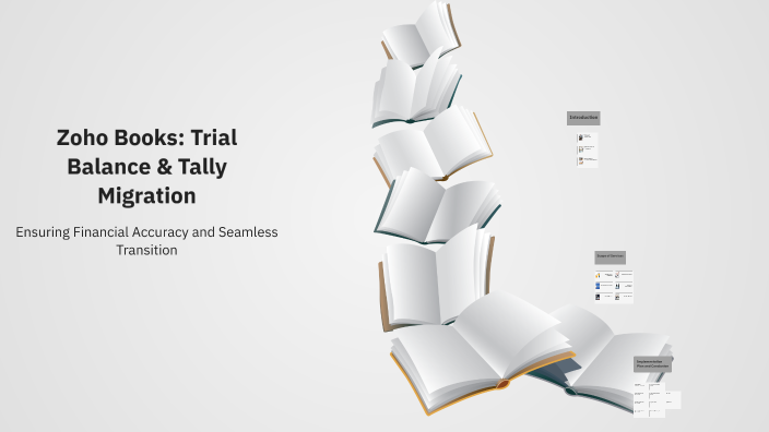Zoho Books: Trial Balance & Tally Migration by Harshitha Vijayakumar on ...