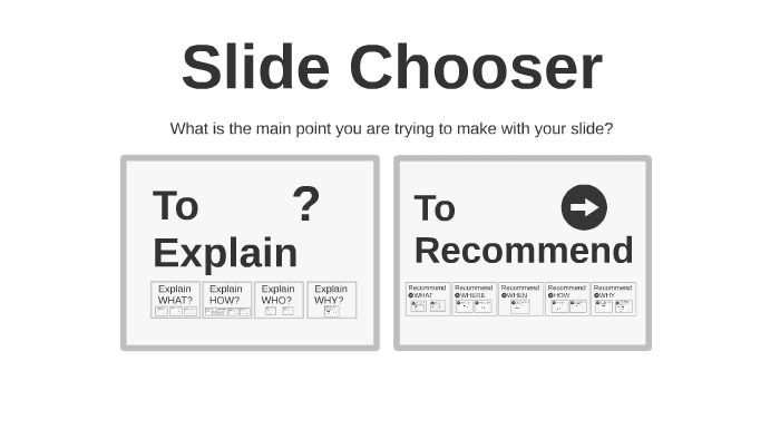 Slide Chooser by Andrew Abela on Prezi