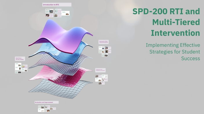 SPD-200 RTI and Multi-Tiered Intervention by Angela Hattaway on Prezi