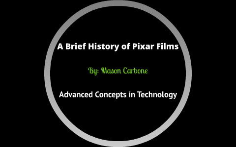 A Brief History of Pixar Films by Mason Carbone on Prezi