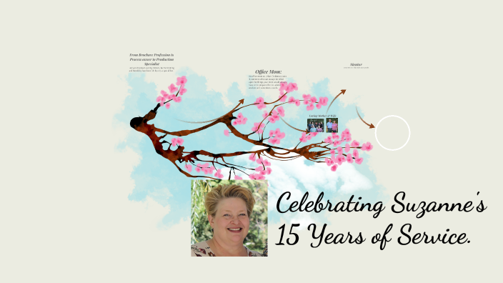 Suzanne's 15 Year Anniversary by Taw Naylor on Prezi
