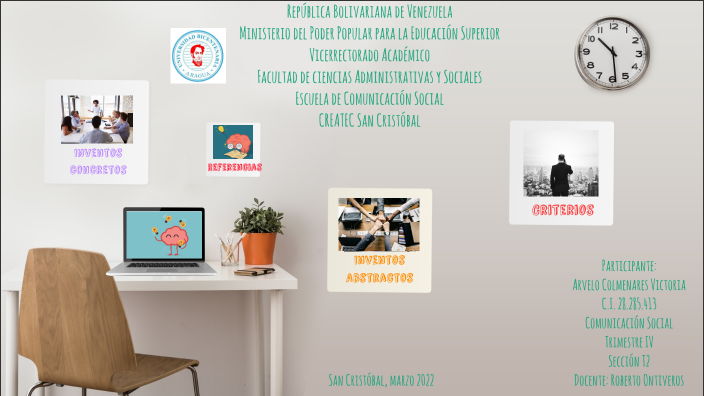 Creatividad e Inventiva by Victoria Arvelo C on Prezi