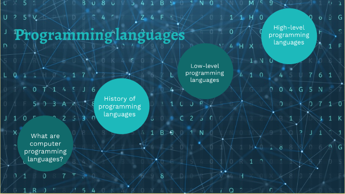 Programming languages by Виктория Караманолова on Prezi