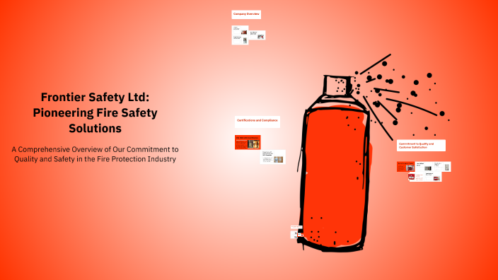 Frontier Safety Ltd: Pioneering Fire Safety Solutions by Shipment ...