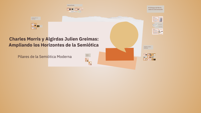 Charles Morris y Algirdas Julien Greimas: Ampliando los Horizontes de ...