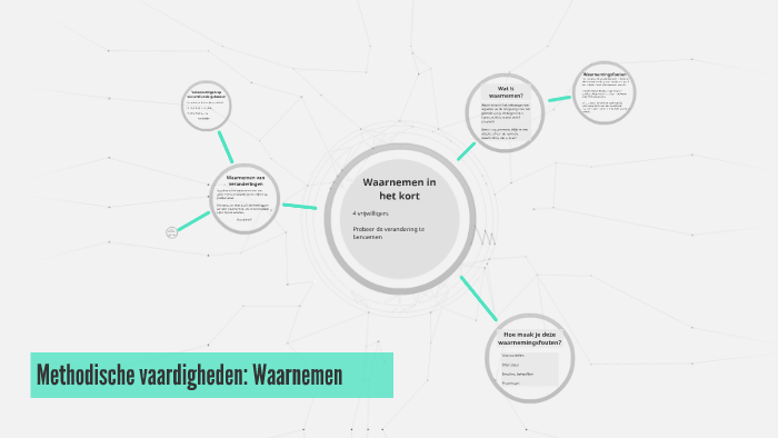 Methodische vaardigheden: Waarnemen by Mick Janssen on Prezi