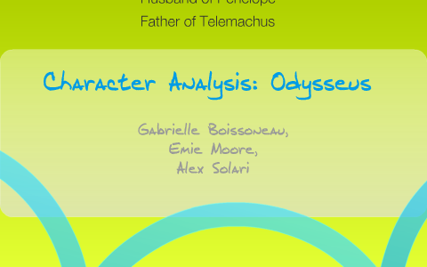 Character Analysis: Odysseus - Gabrielle Boissoneau by Gabrielle ...