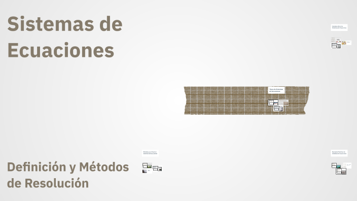 Sistemas de Ecuaciones by alejandra martinez on Prezi